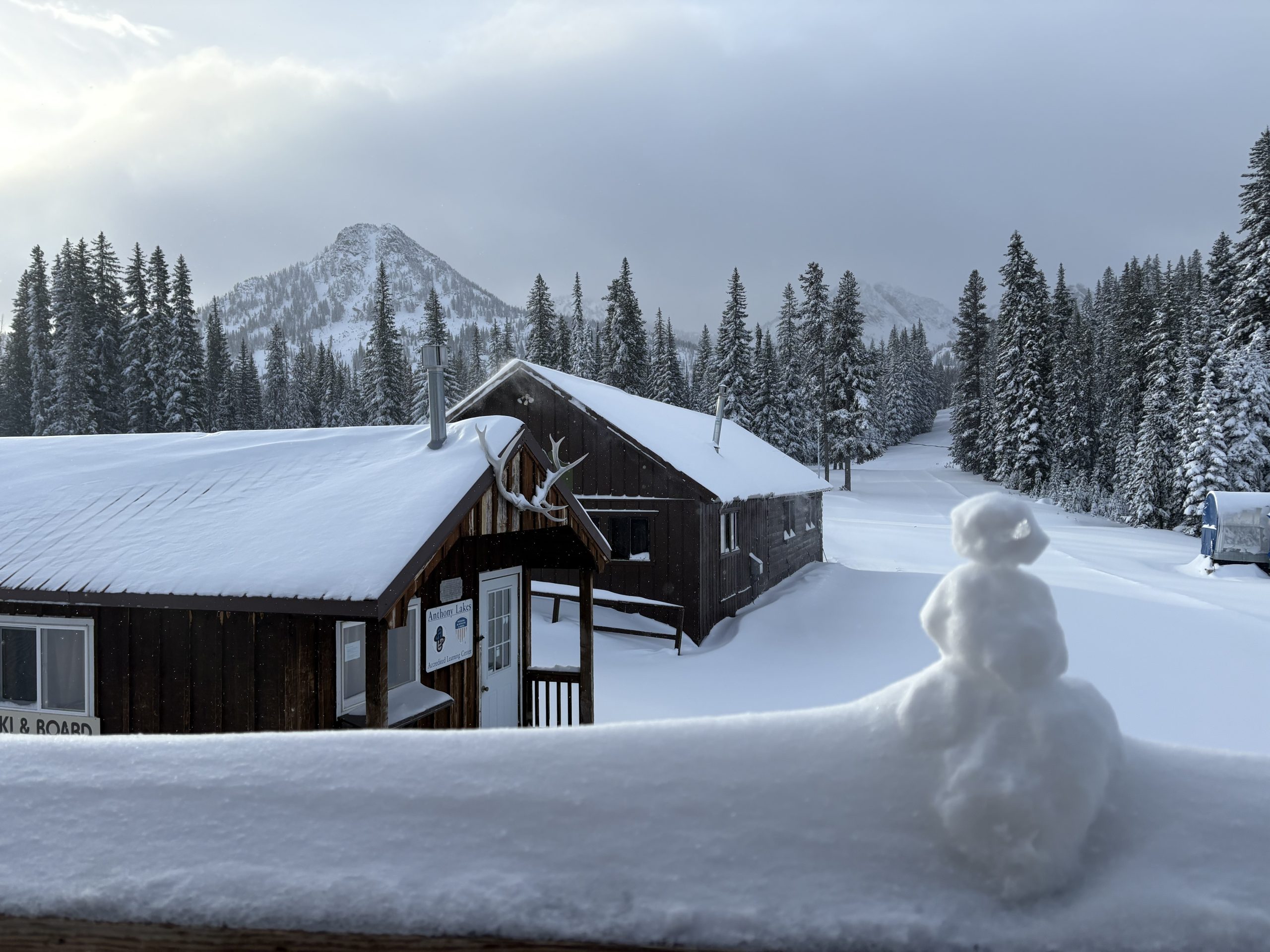 It's getting closer! - Anthony Lakes Mountain Resort